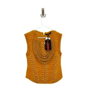 Balmain | Tops | Balmain For Hm Yellow Brand New Top Size S | Poshmark